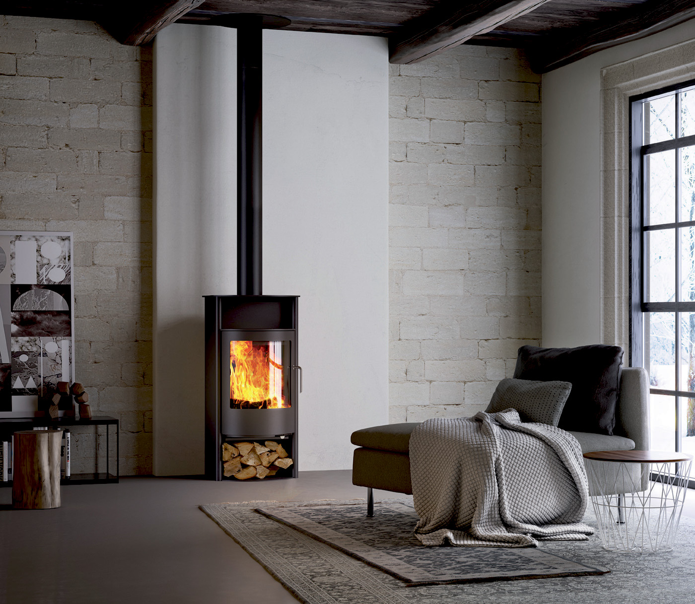 Poêles Attika : la culture du Feu, les performances et le design